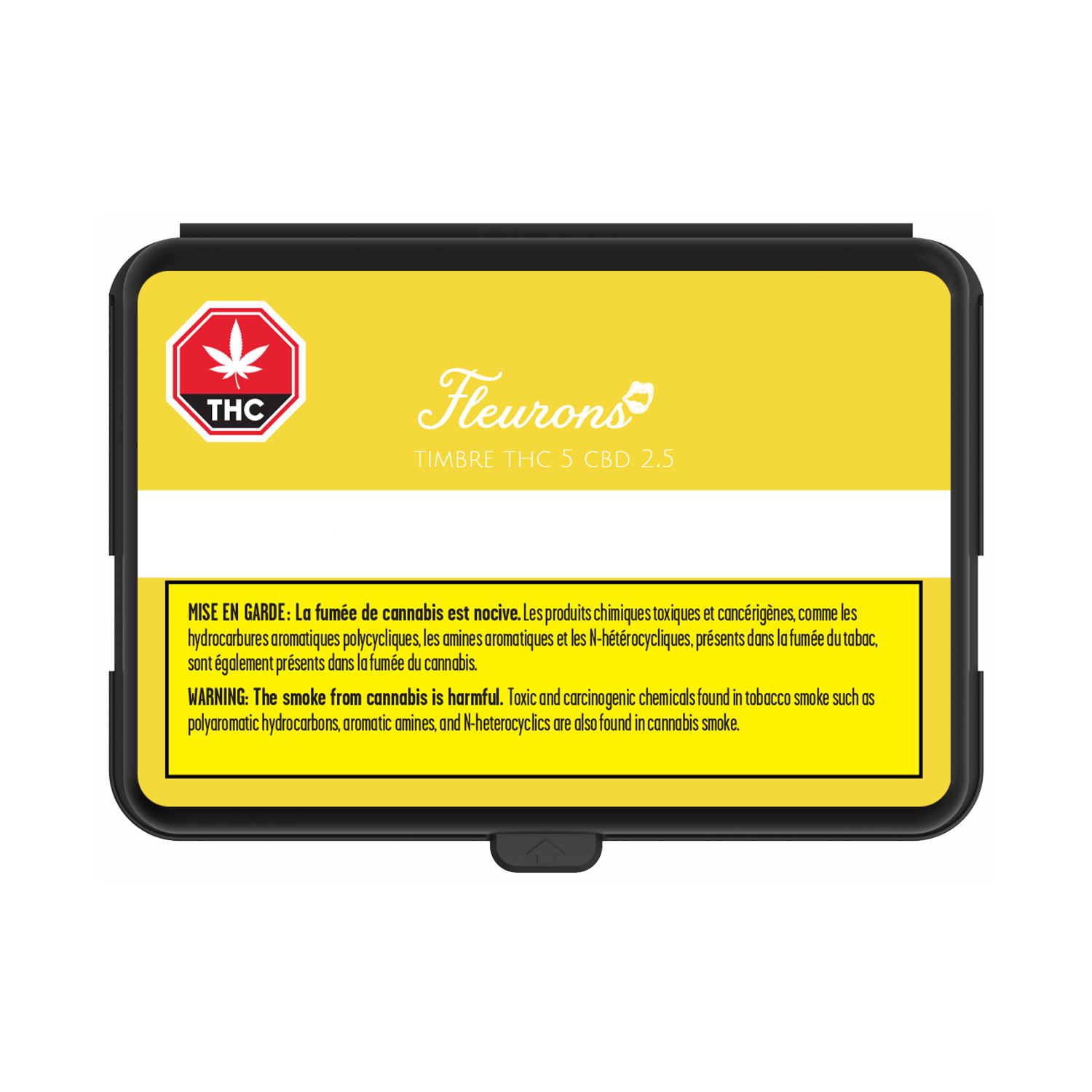 Timbre THC 5 CBD 2,5 | SQDC